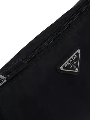 Prada Re-nylon And Saffiano Leather Pouch