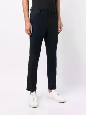 DONDUP Straight-leg Virgin Wool Trousers