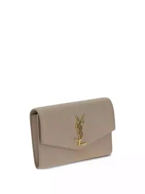 Saint Laurent Uptown Envelope Clutch - Neutrals