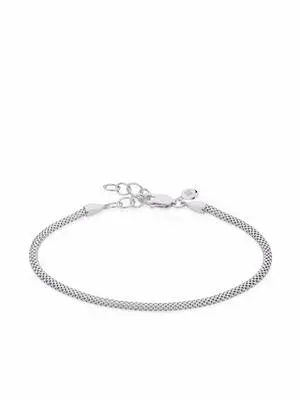 Monica Vinader Heirloom Woven Fine Chain Bracelet - Silver