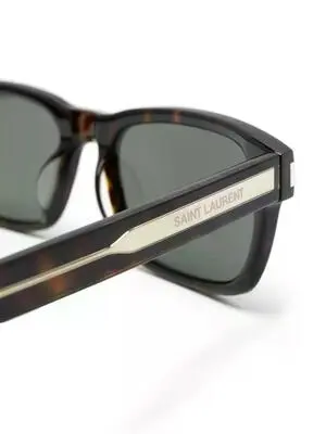 Saint Laurent 662 Sunglasses - Brown