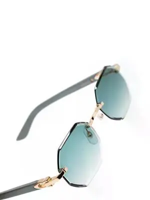 Cartier Octagonal-frame Sunglasses