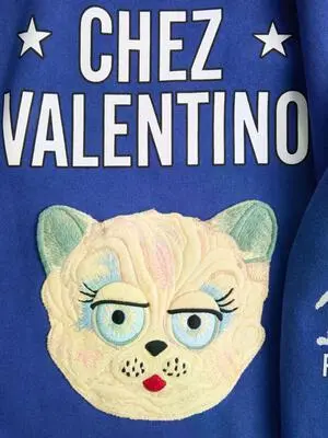 Valentino Garavani Embroidered Cotton Sweatshirt