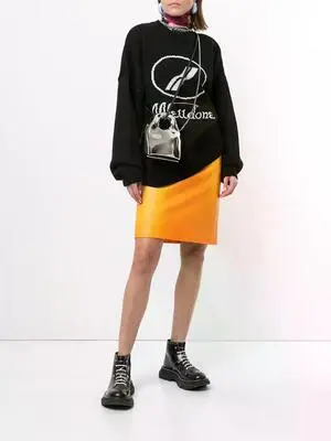 We11Done Logo Intarsia Jumper