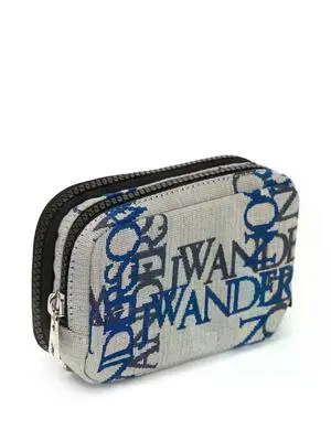 JW Anderson Logo Jacquard Zip Pouch