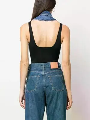 Veronica Beard Button-front Denim Vest