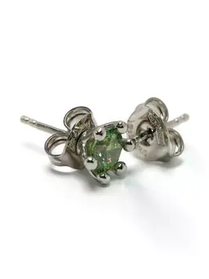 D'HEYGERE Double Solitaire Stud Earring