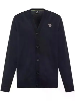 Paul Smith Zebra-patch Cardigan