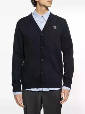 Paul Smith Zebra-patch Cardigan