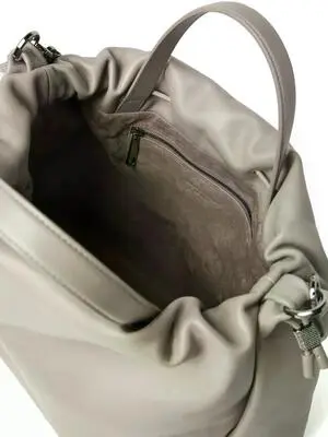 Brunello Cucinelli Mellow Leather Tote Bag