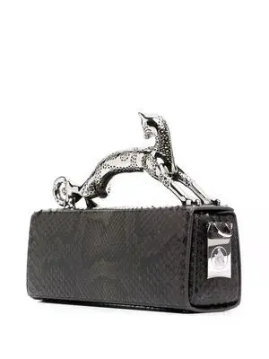 LANVIN Snakeskin Mini Tote