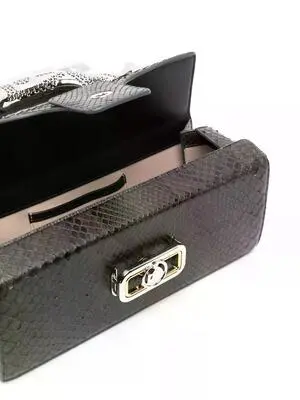 LANVIN Snakeskin Mini Tote