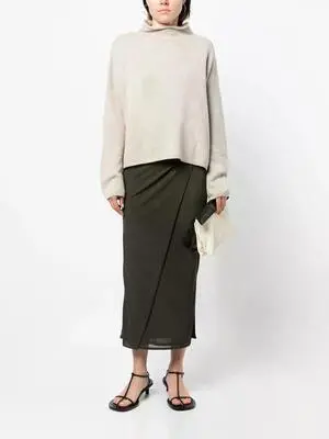 LISA YANG Mock-neck Cashmere Jumper
