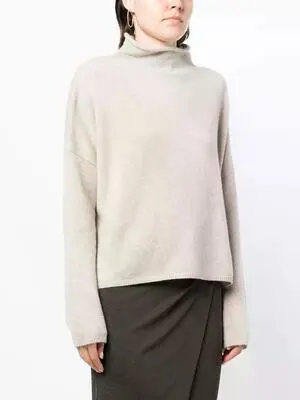 LISA YANG Mock-neck Cashmere Jumper
