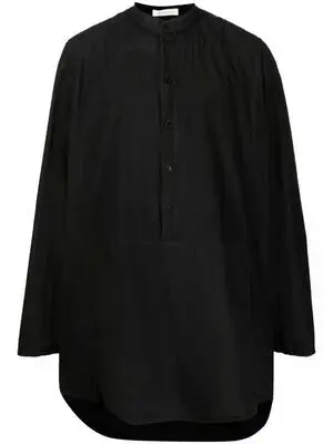 NICOLAS ANDREAS TARALIS Cotton Shirt - Black