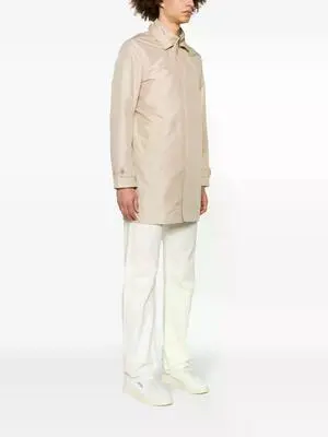 FAY Layered Raincoat - Neutrals