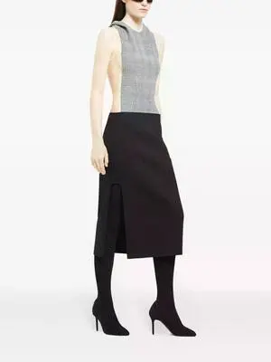 COURREGES Illusion Hooded Bodysuit
