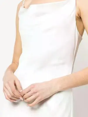 Simkhai Finley Crepe Satin Gown