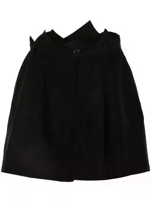 Yohji Yamamoto Asymmetric-edge Shorts