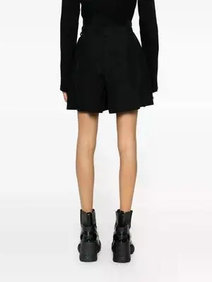 Yohji Yamamoto Asymmetric-edge Shorts