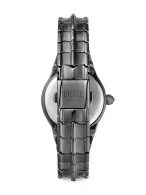 DIESEL® Three-hand Gunmetal Stainless Steel Watch