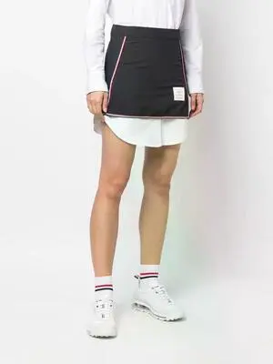 Thom Browne Rwb Golf Mini Skirt