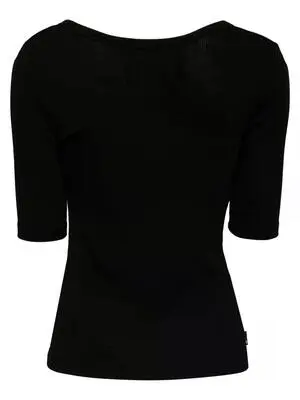 Ag Ribbed Knit Top