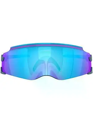 Oakley Kato Mirrored Square-frame Sunglasses - Blue