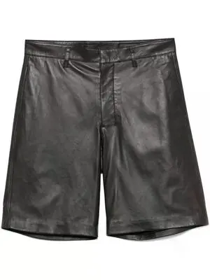 LEMAIRE Leather Shorts