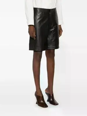 LEMAIRE Leather Shorts