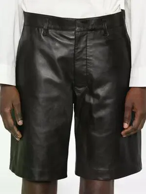 LEMAIRE Leather Shorts
