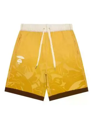 AAPE BY *A BATHING APE Graphic-print Track Shorts