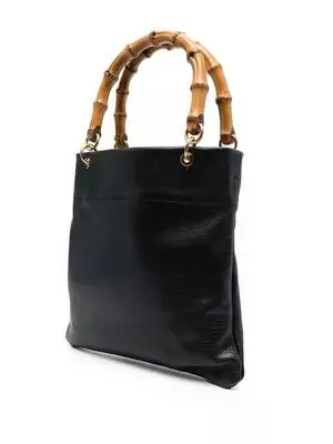 JIL SANDER Logo-plaque Leather Tote Bag