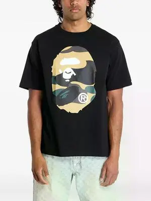 A BATHING APE 1st Camo Graphic T-shirt - Black