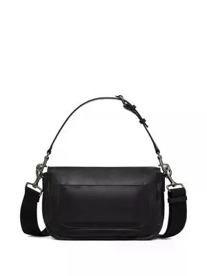 Valentino Garavani Logo Shoulder Bag - Black