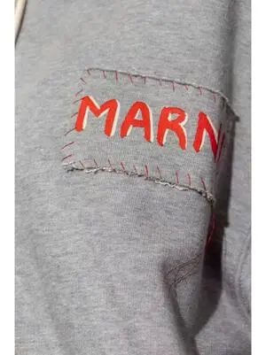 Marni Organic Cotton Jersey Loopback Hoodie