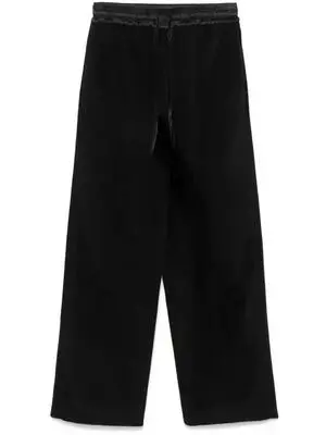 JIL SANDER Virgin Wool Trousers - Black