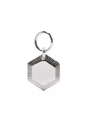 MARIA BLACK Kim Hexagon Charm - Silver