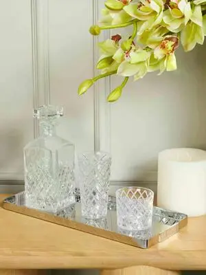 Ralph Lauren Thorpe Polished Rectangular Tray