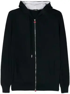 Kiton Cotton Zip-up Hoodie
