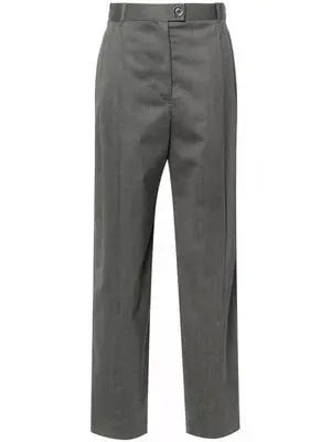 PETER DO Tailored Tapered Trousers With Front Slit