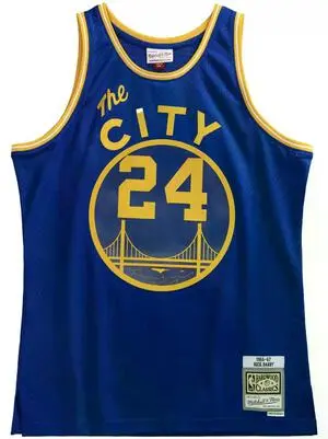 Mitchell & Ness Nba Golden State Warriors 66 Rick Barry Swingman Jersey Tank Top - Blue