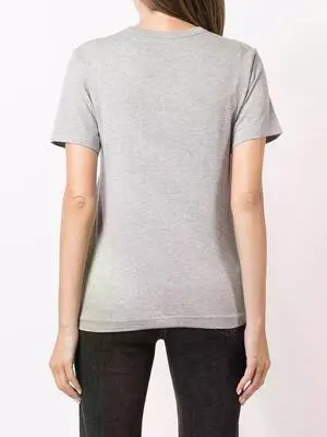 Play Comme Des Garcon Double Heart Logo T-shirt