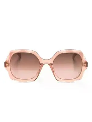 Chloé Scallop Round-frame Sunglasses