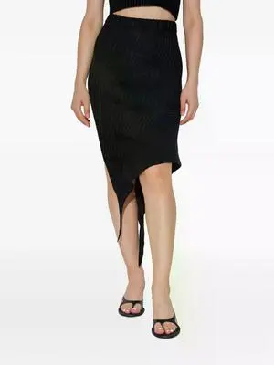 Issey Miyake Asymmetrical Mini Skirt