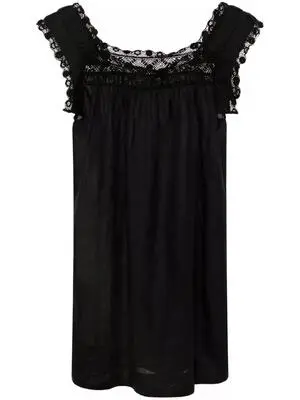 DÔEN Almadia Lace-trim Dress
