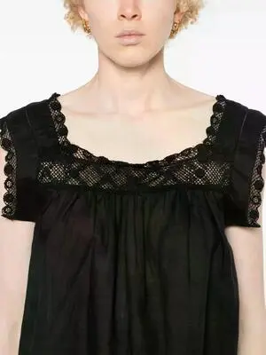 DÔEN Almadia Lace-trim Dress