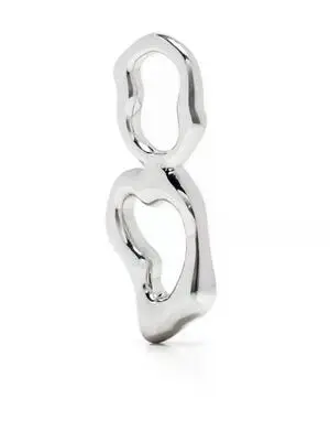 MARIA BLACK Fluent Letter O Pendant - Silver