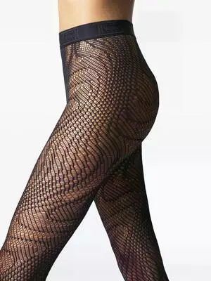 Wolford Snake Net Tights