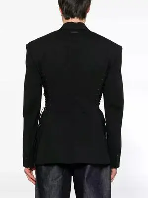 MUGLER Laced-up Blazer